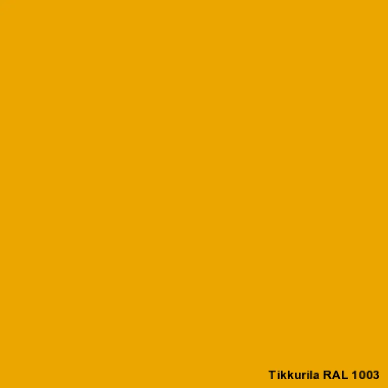RAL 1003 Signal yellow | Tikkurila